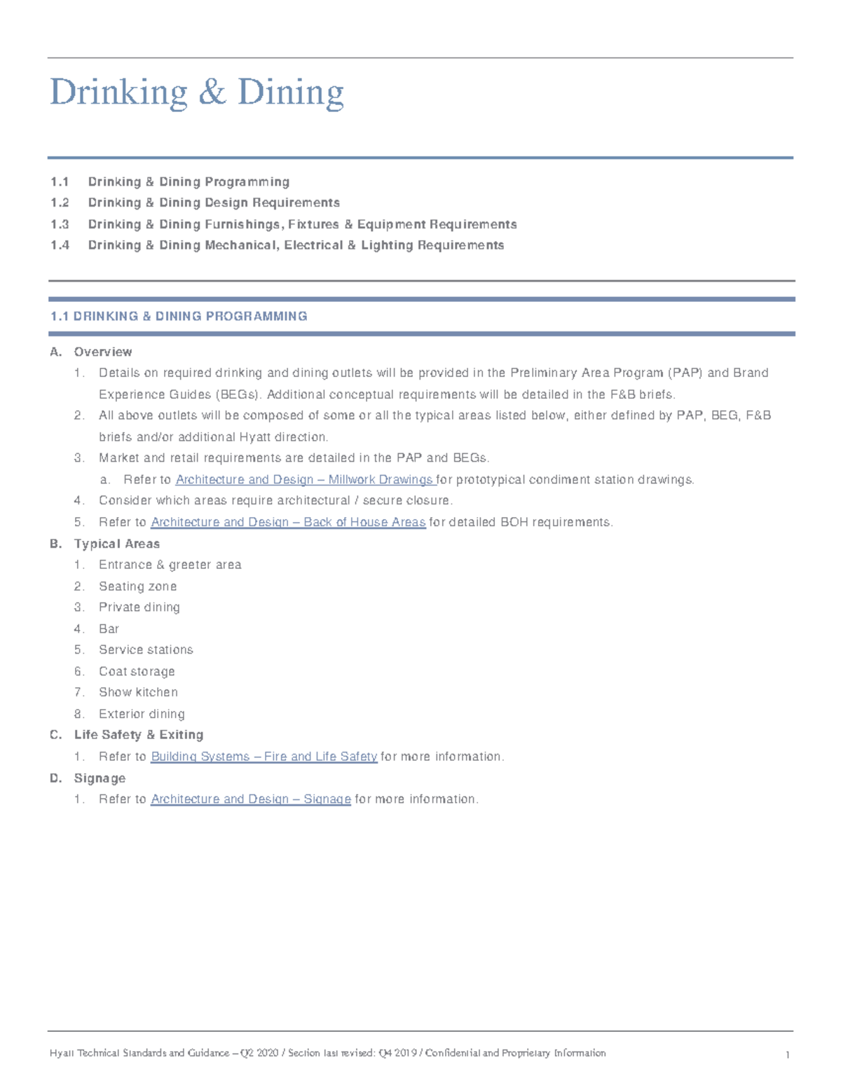 3.16 HTS Drinking and Dining - 1 Drinking & Dining Programming 1 ...