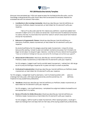 ENG 190 Module One Assignment - ENG 190 Module One Assignment Select a ...