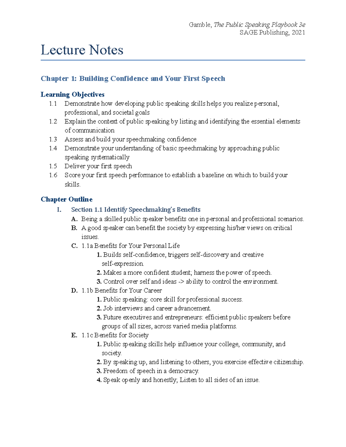 Com102 chapter 1 - Ross Deluca online class notes circa fall 2020 ...