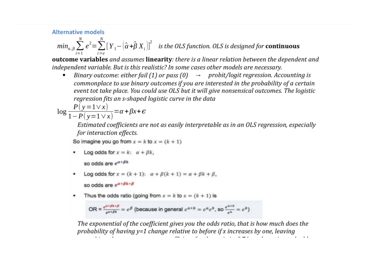 Lecture 3 - Notes - Introduction to Accounting Research - Studeersnel
