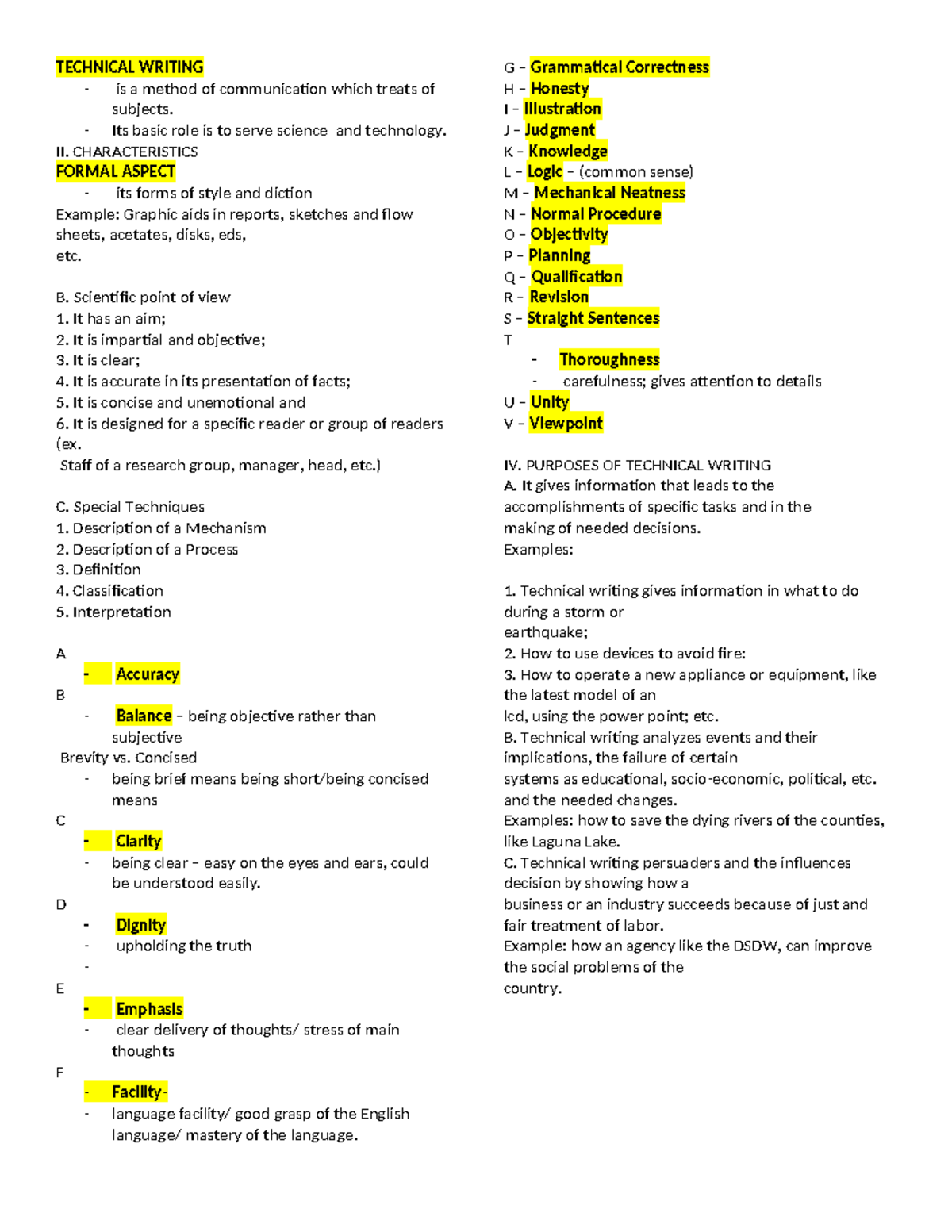 Technical Writing - TECHNICAL WRITING is a method of communication ...