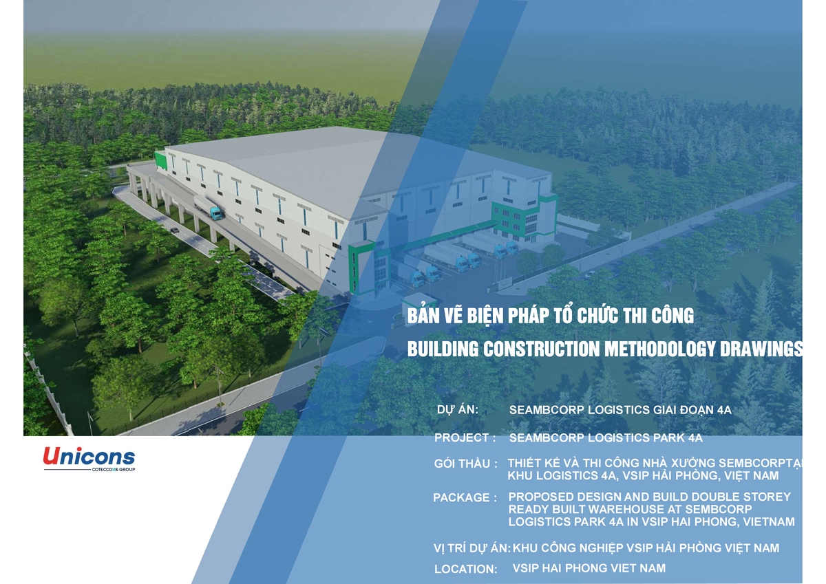 Hồ sơ biện pháp thi công - Xây dựng đó mấy thg ngu - PROPOSED DESIGN ...