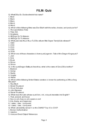 Week 3 Tutorial #2 - Prop A - PROPERTY LAW A – 221 WEEK#3 TUTORIAL Specify which categories of ...