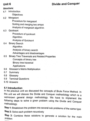 Analysis and Design of Algorithms - Dynamic Programming - 1 - Studocu