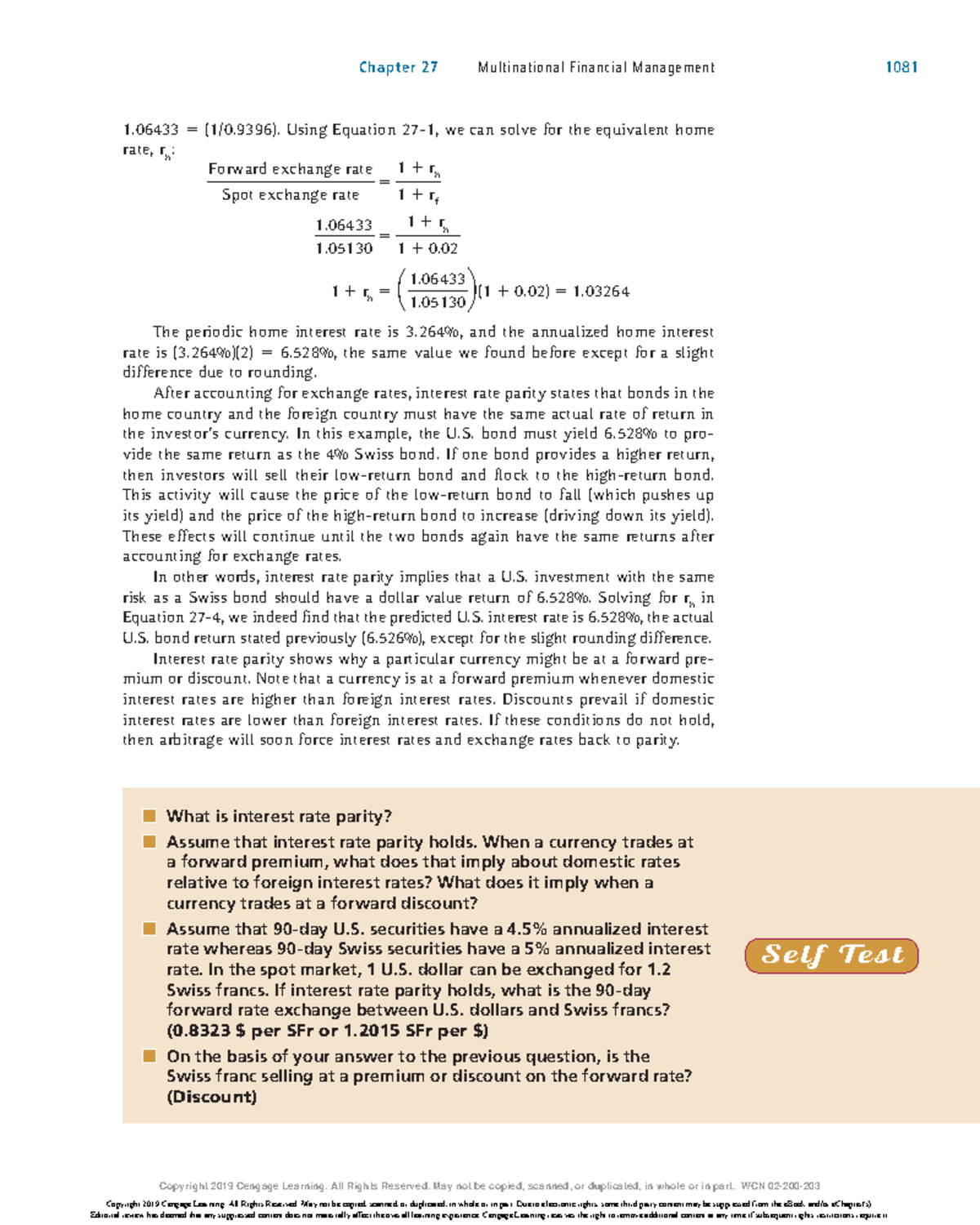 Financial Management II-375 - Chapter 27 Multinational Financial ...