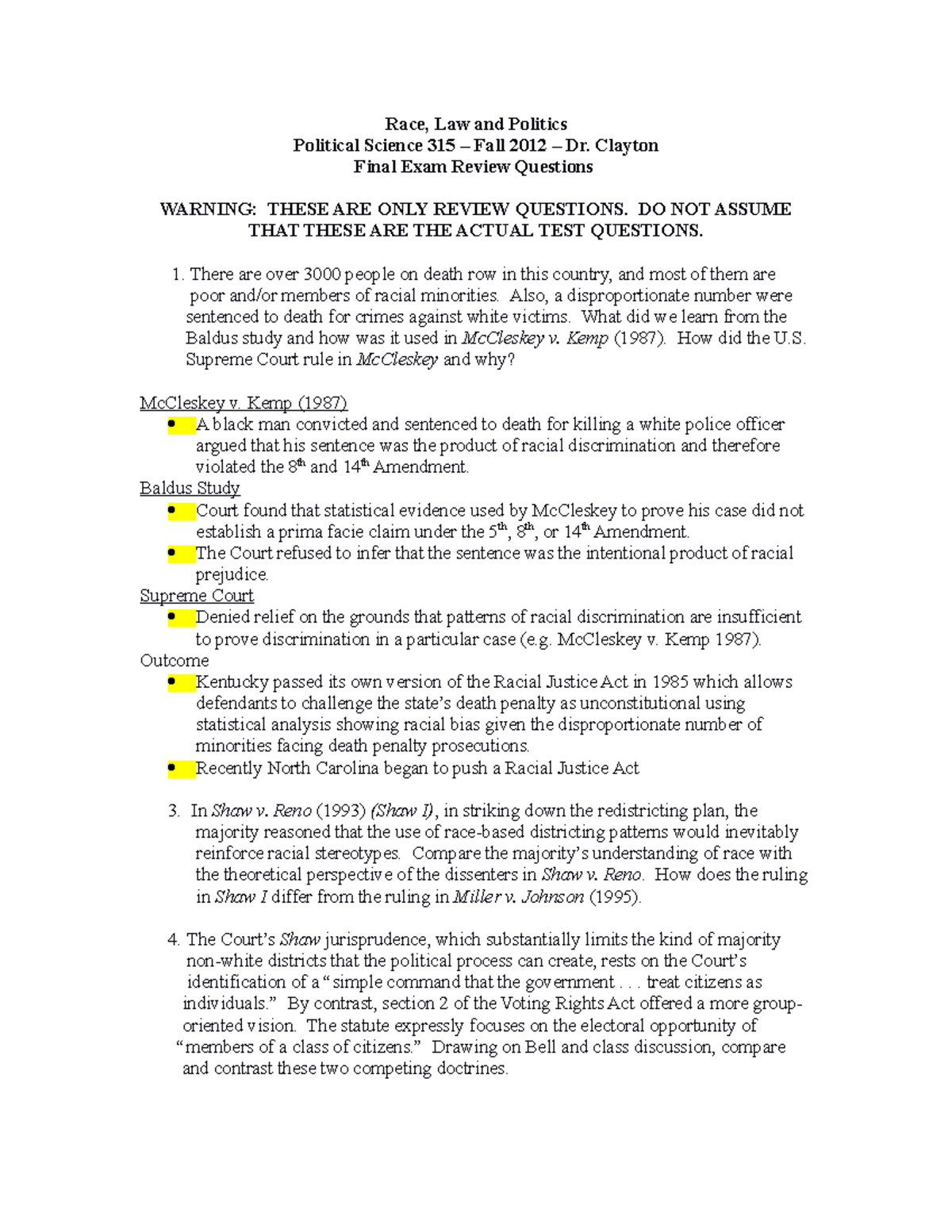 Pols-315.fall.12.final - Race, Law and Politics Political Science 315 ...