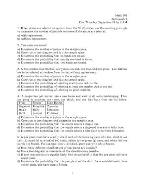 Math 104 Chapter 3 Notes - MATH 104 - Studocu