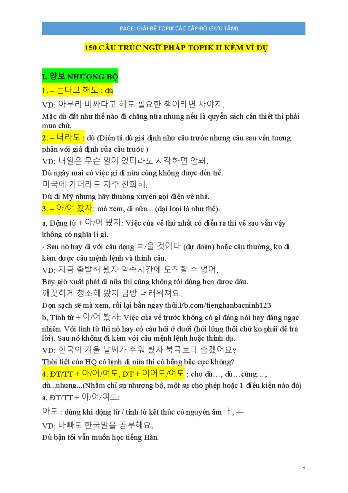 (Giải-đề- Topik) 150 CẤU TRÚC THI Topik II - 150 CẤU TRÚC NGỮ PHÁP ...
