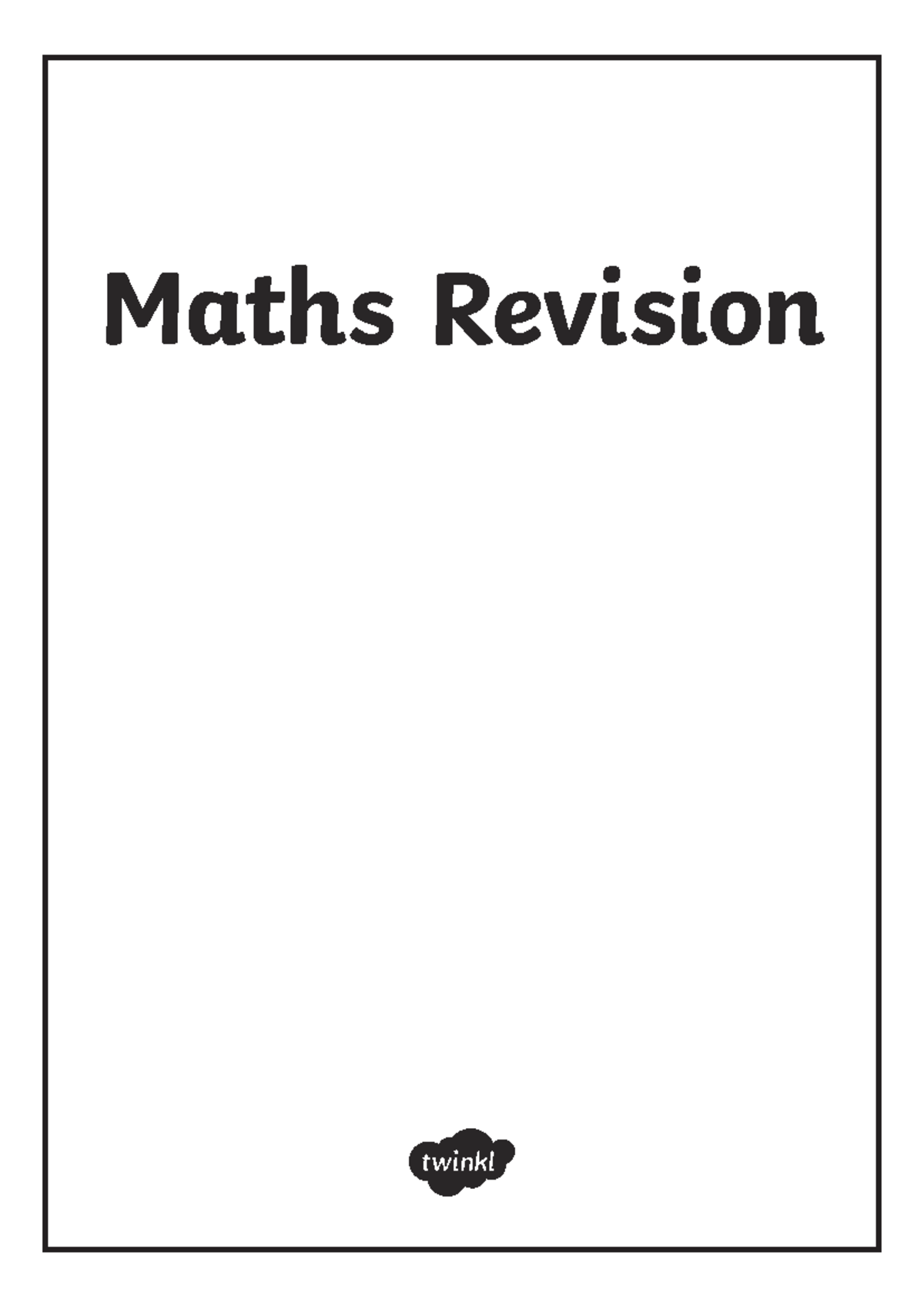 Maths Revision - Questions - Maths Revision Number and Place Value ...