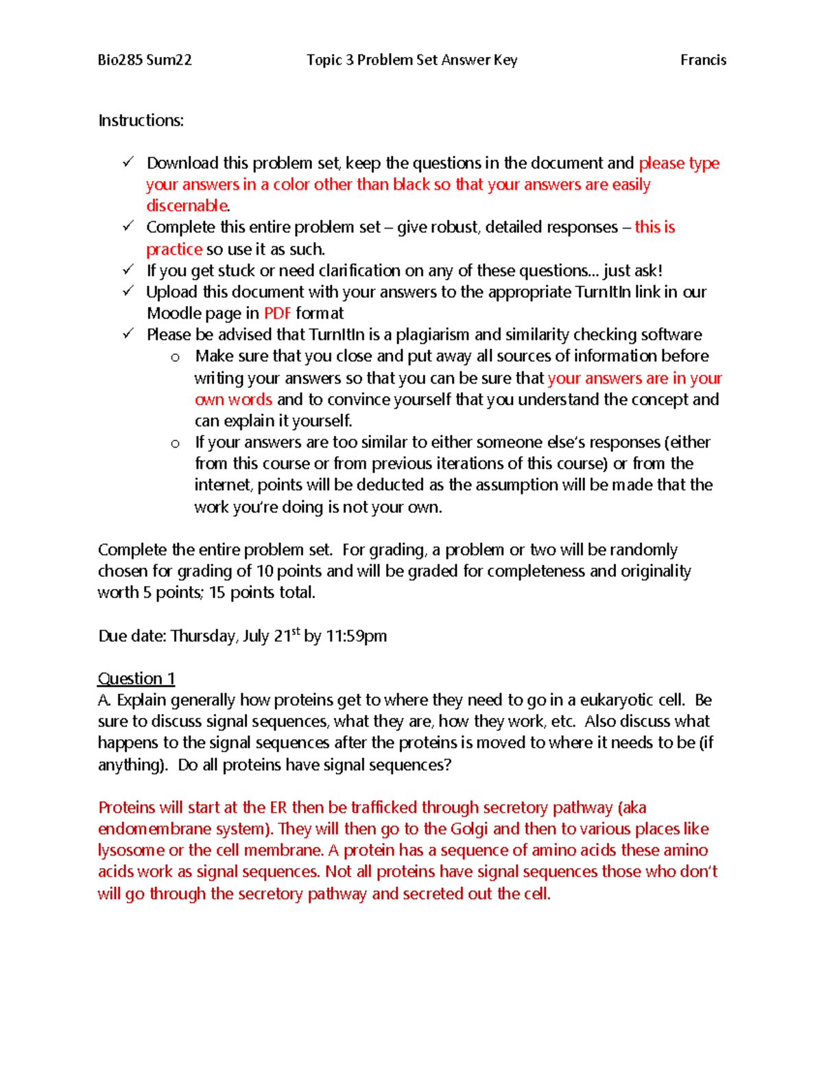 Problem Set Topic 3 - Instructions: ü Download this problem set, keep ...