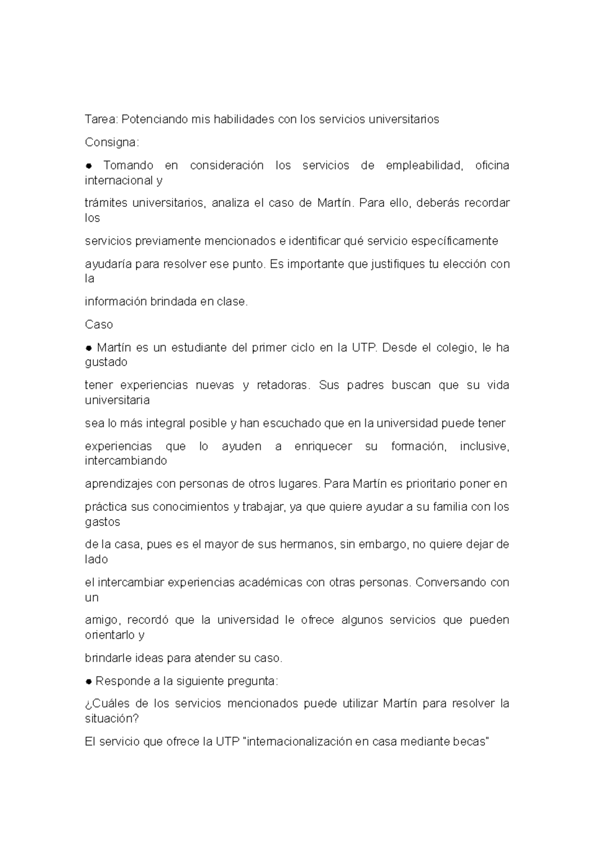 IVU Actividad 3 Herlinda Rivera - Tarea: Potenciando mis habilidades con los servicios - Studocu