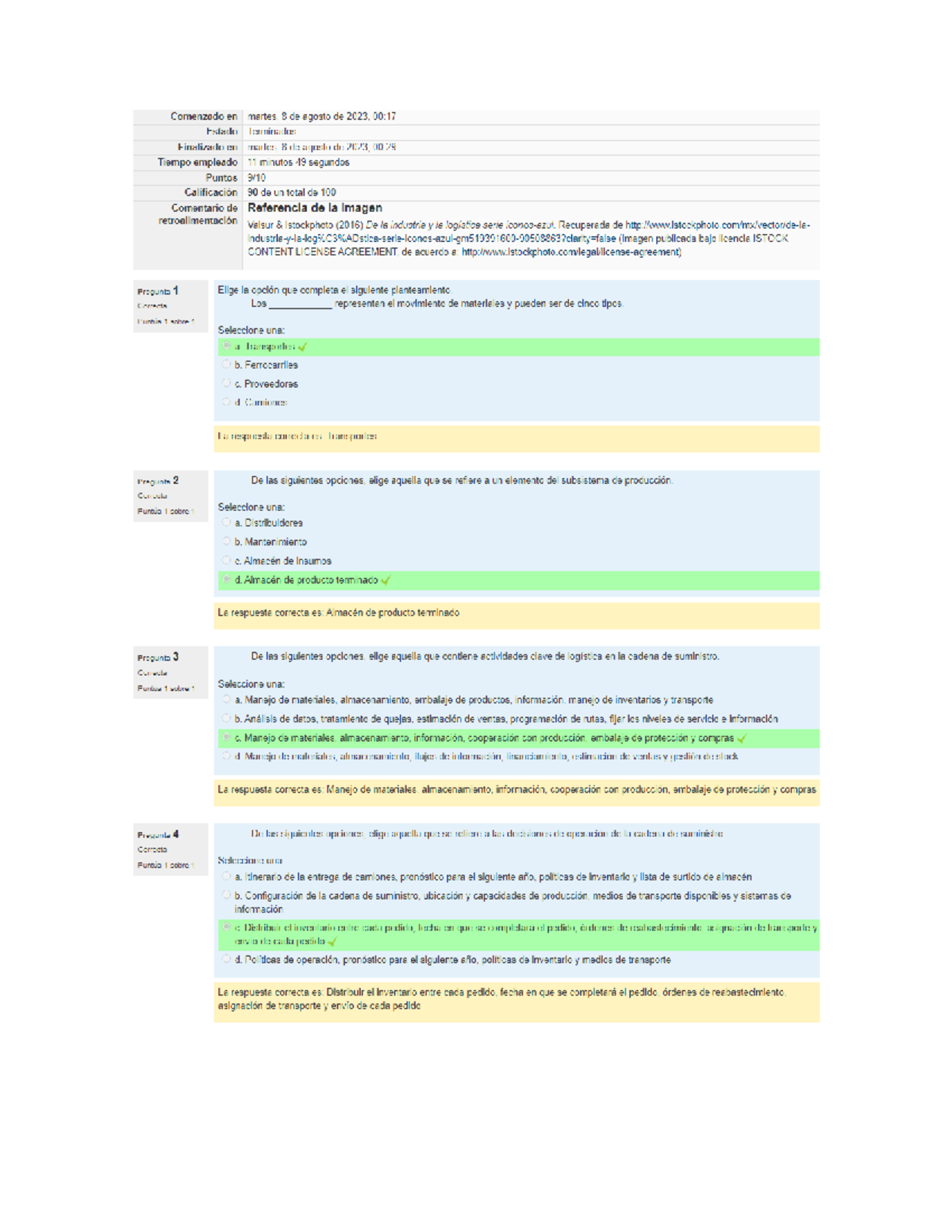 EA3. Logística y cadena de suministro - Administración de la cadena de ...