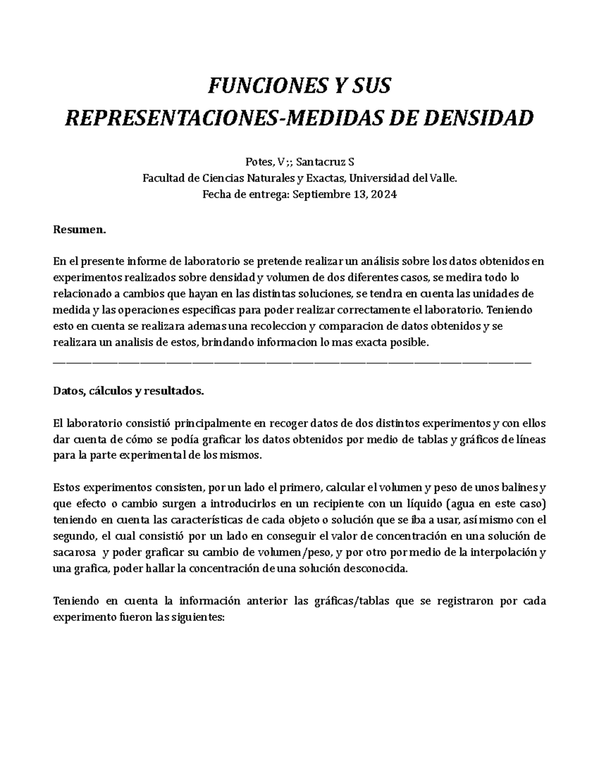 Guia de informe - Jskskd - FUNCIONES Y SUS REPRESENTACIONES-MEDIDAS DE ...