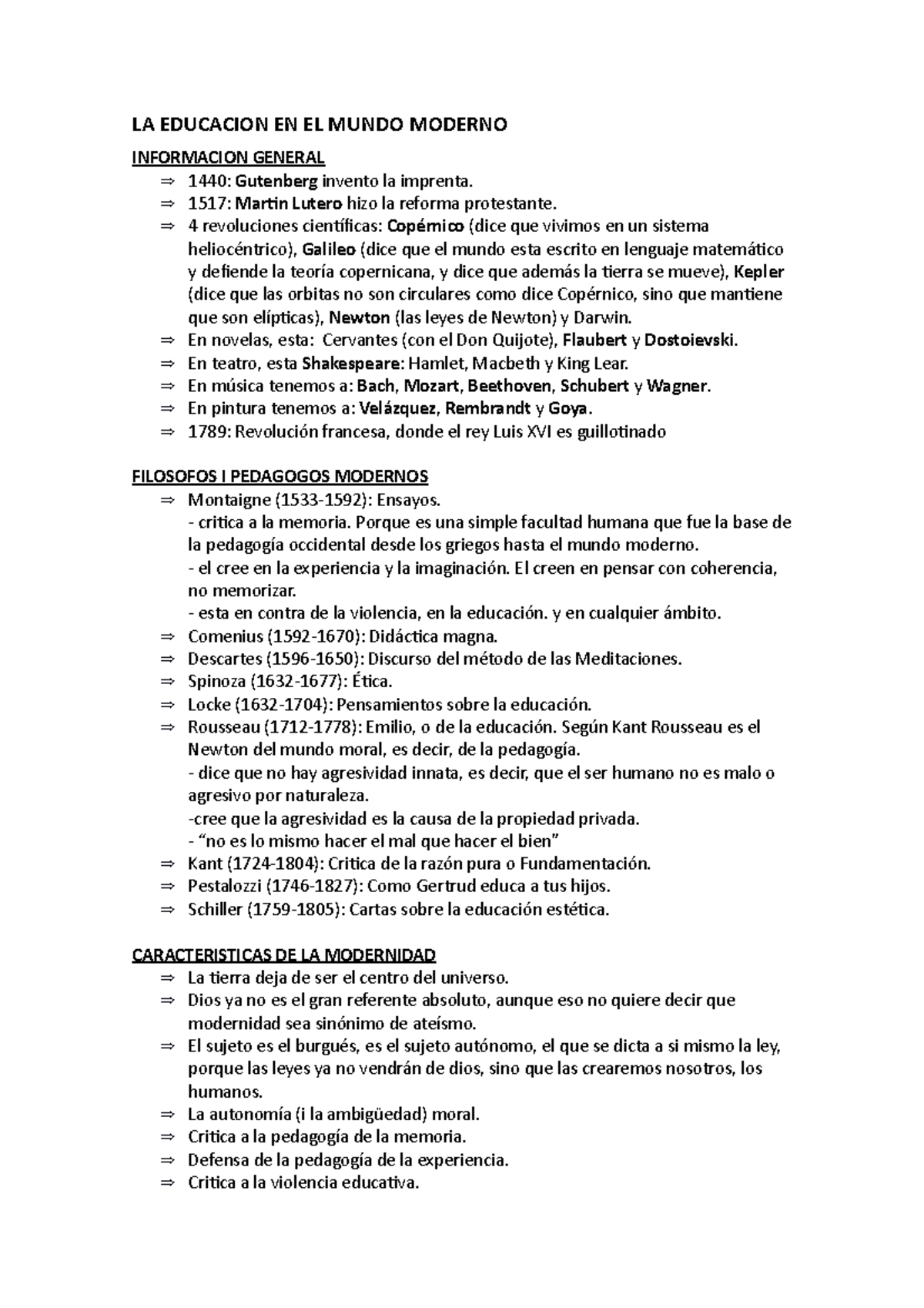 LA Educación en el Mundo Moderno - LA EDUCACION EN EL MUNDO MODERNO ...