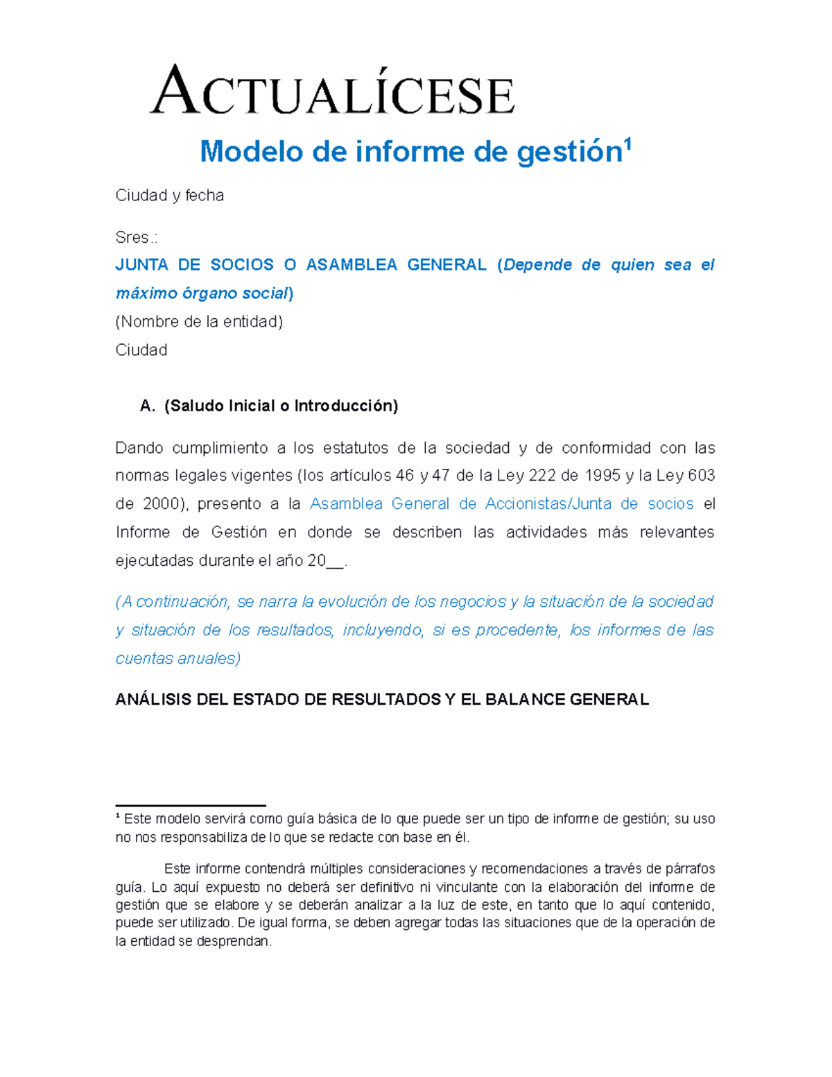 Formato Modelo De Informe De Trabajo Mensual Definition
