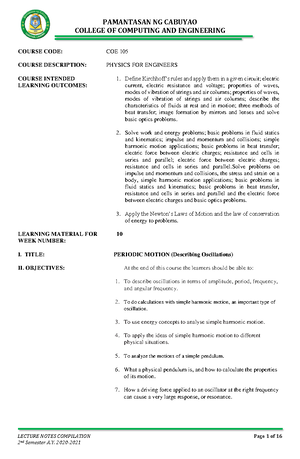 PE6-Q4-MOD1 - I don't know - Industrial Engineering - Studocu