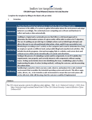 Module 6 Project One Jules Boucher - CYB 200-T CYB 2OO – Module Six – Project One Julia Boucher ...