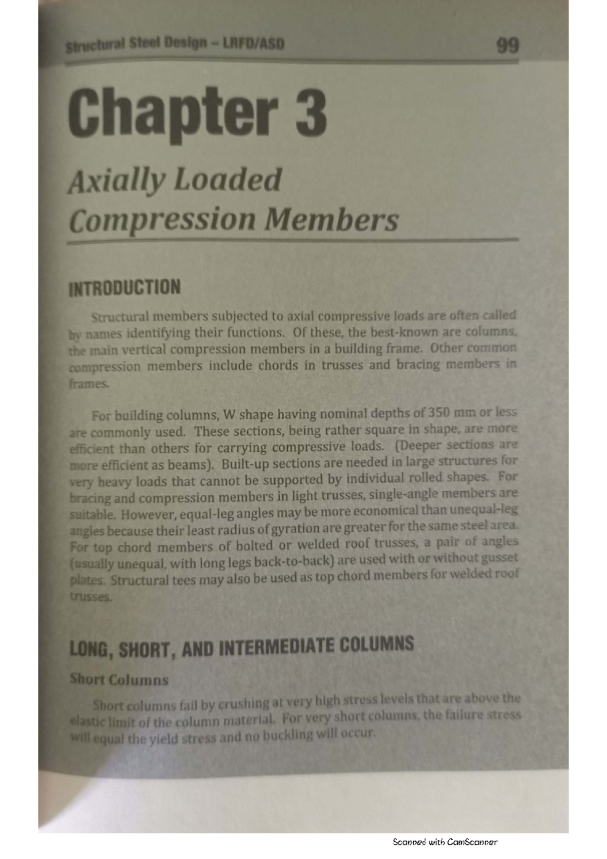 Chapter-3-Design of Steel - Structural Steel Design 99 Chapter 3 ...