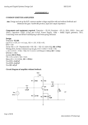 Module 5 EC Notes - INTRODUCTION TO ELECTRONICS AND COMMUNICATION ...