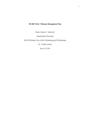 NR 509 Week 1 Social Determinants of Health - 1 NR 509 Week 1 Social ...