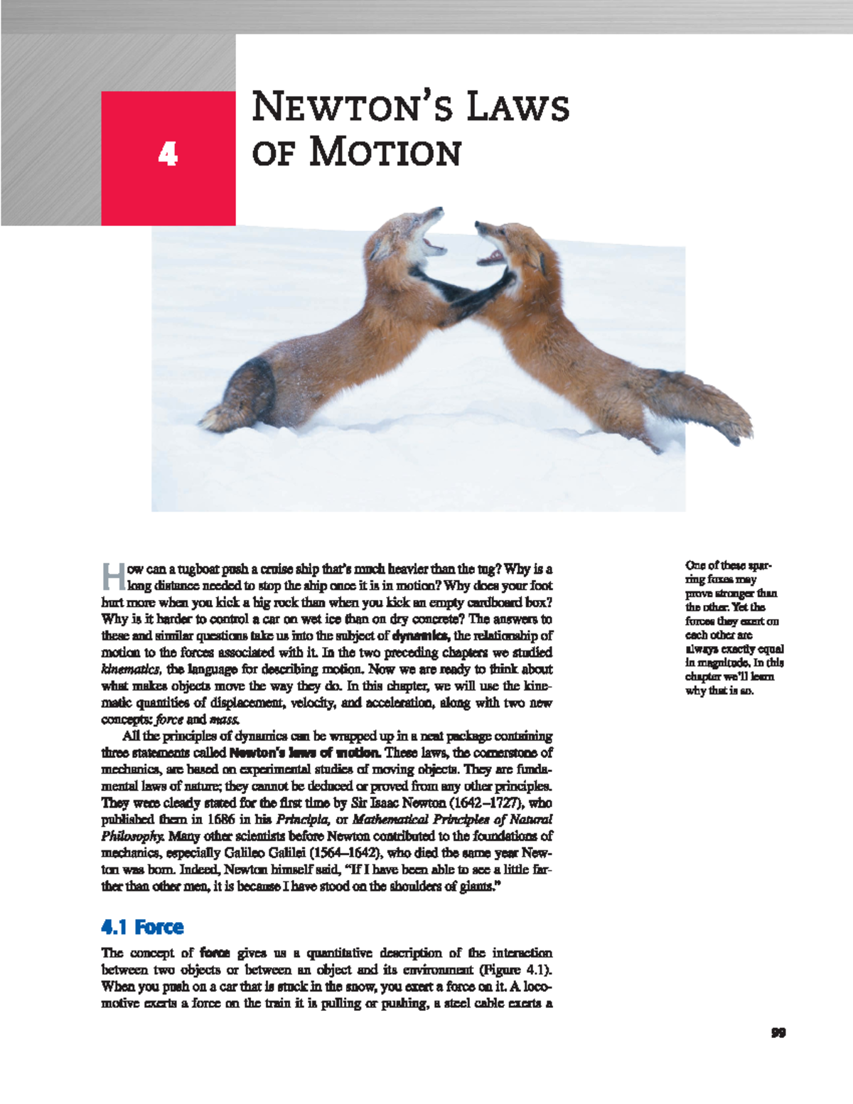 Chapter 4 - Newton's Laws Of Motion - Physics - Studocu