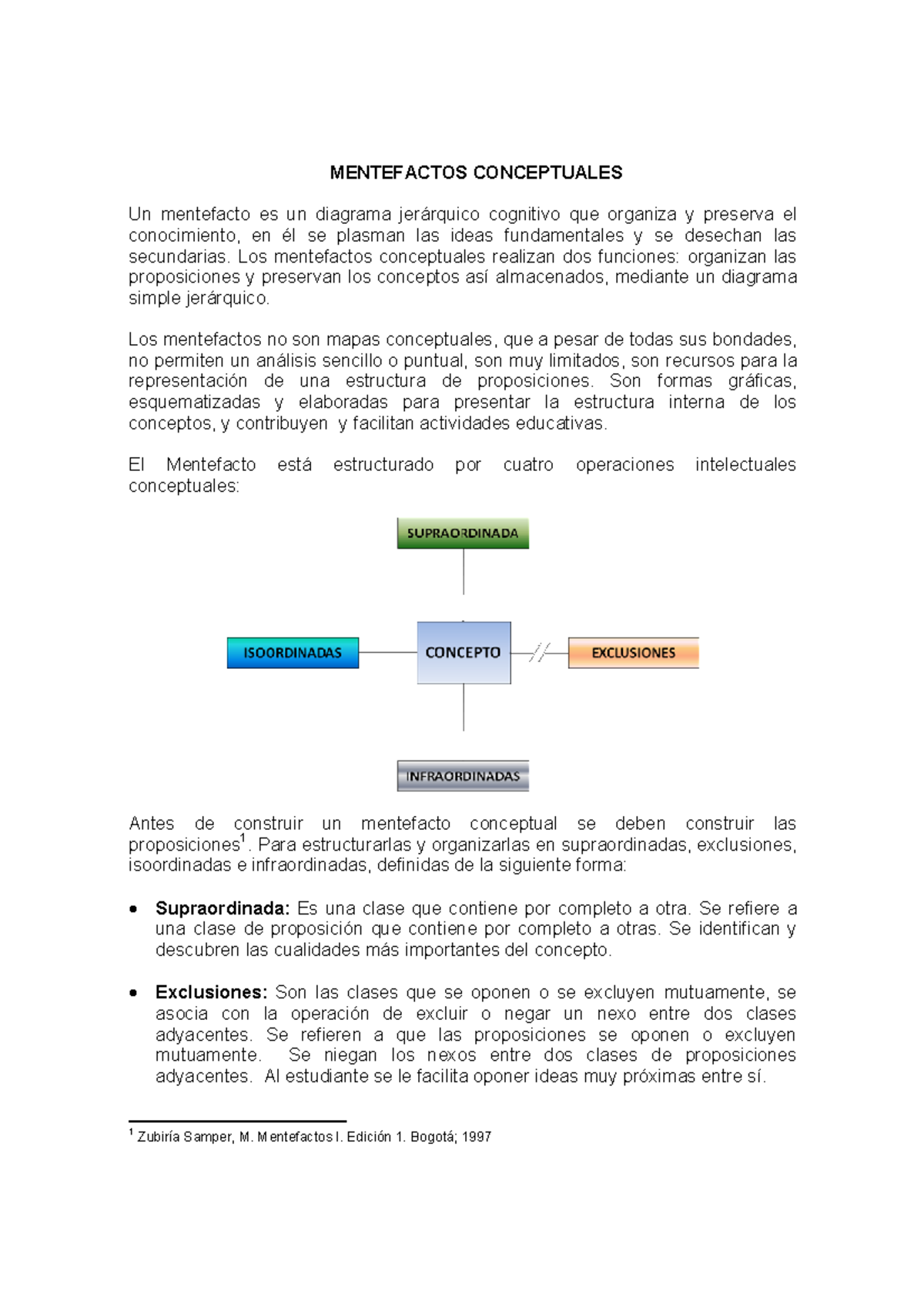 Mentefacto - MENTEFACTOS CONCEPTUALES Un mentefacto es un diagrama ...