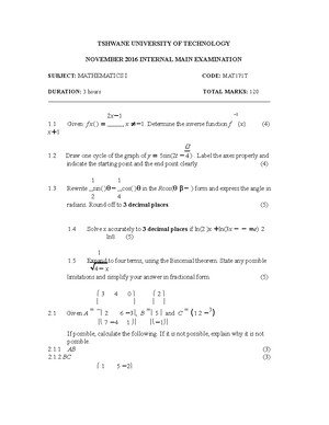 Maths Gr 12 Calculus Worksheet Memo - MATHEMATICS Calculus GRADE 12 ...