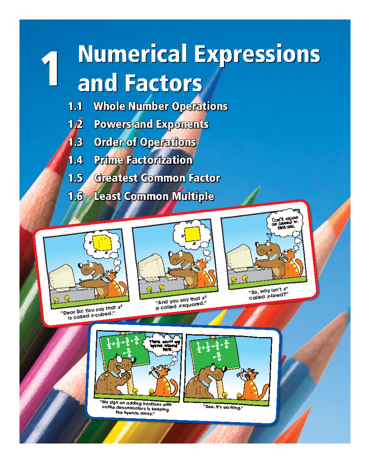 Msca course 1 teaching edition 01 - Numerical Expressions and Factors 1 ...