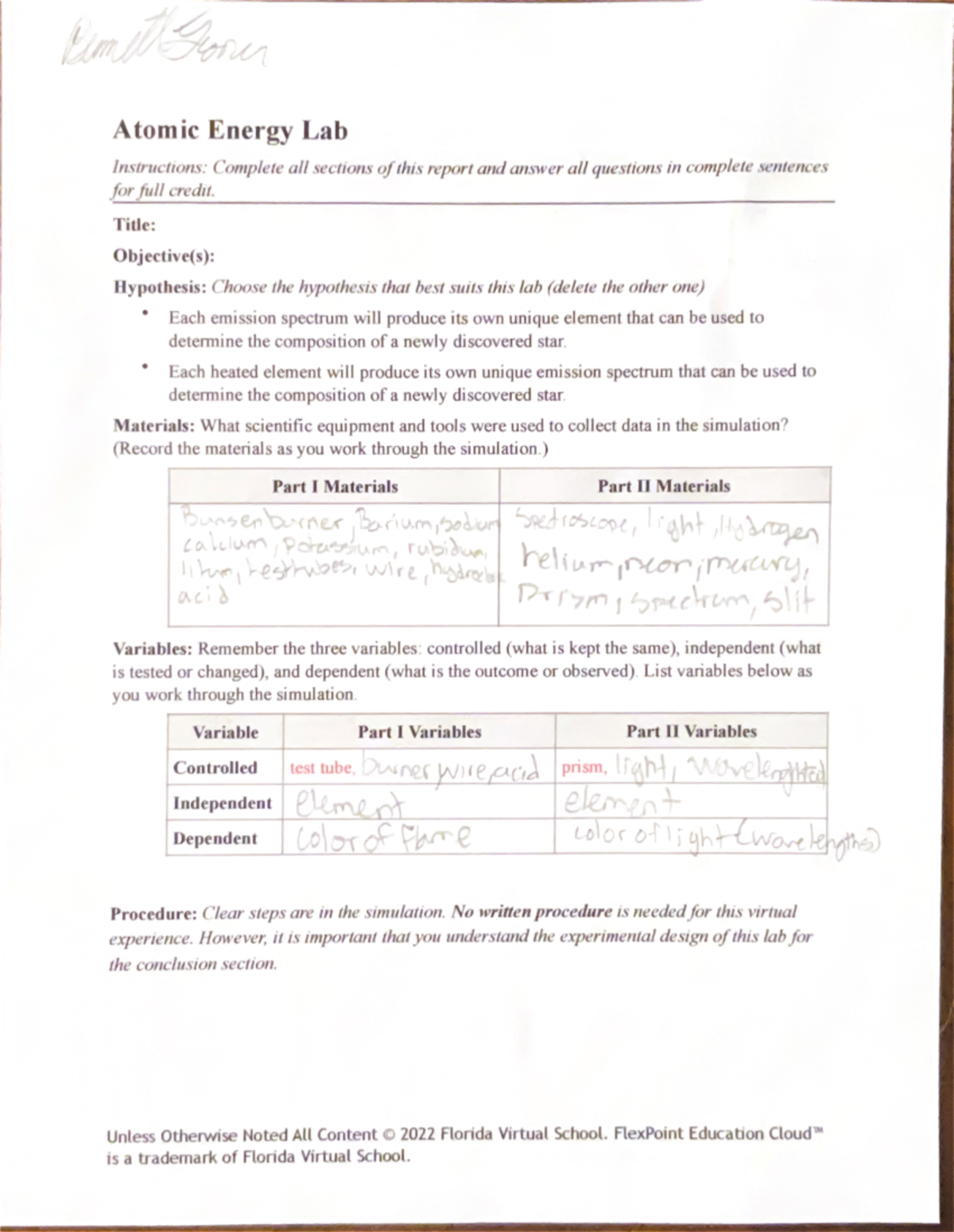 Atomic Energy Lab - Its for the summer school course offered at some ...
