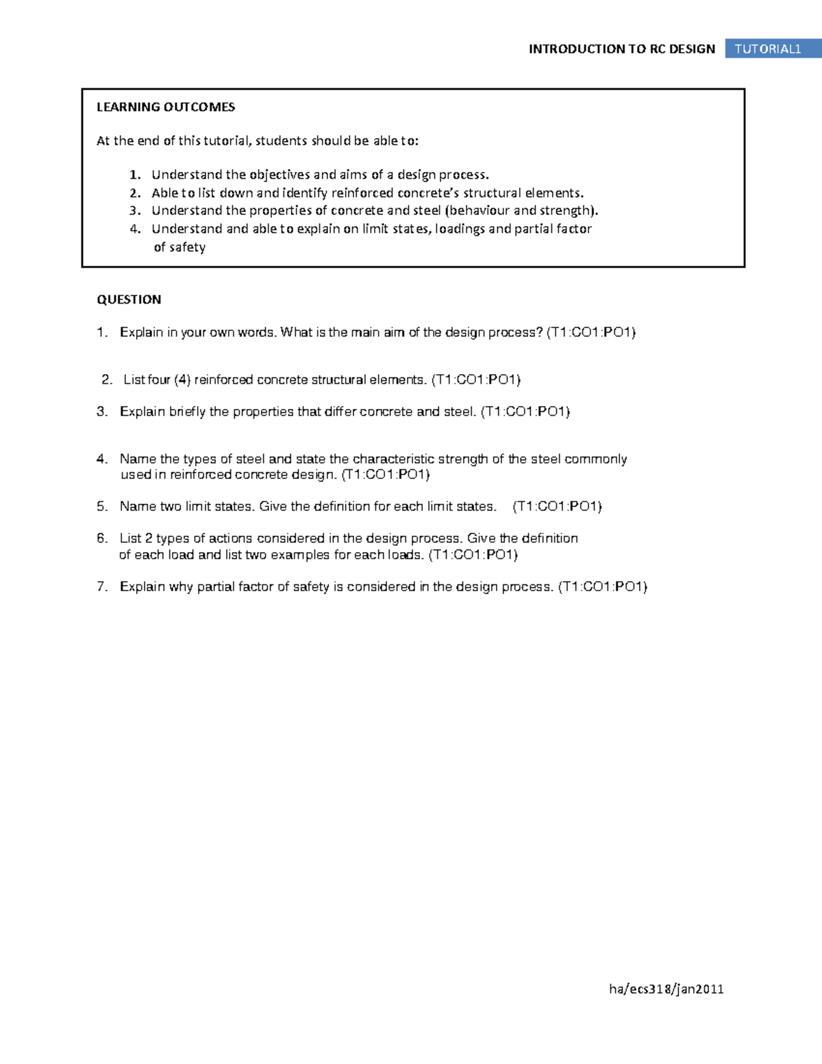 ECS338 Tutorial 1 - Introduction - ha/ecs318/jan INTRODUCTION TO RC ...