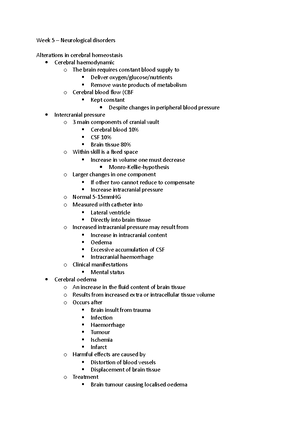 CT 1 Week 2 - CT1 week 2 lecture notes - CT1 Week 2 Obstructive airways ...
