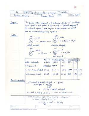 Recitation for Exp 2 - Recitation Problems for Exp. 2 Separating the Components of
