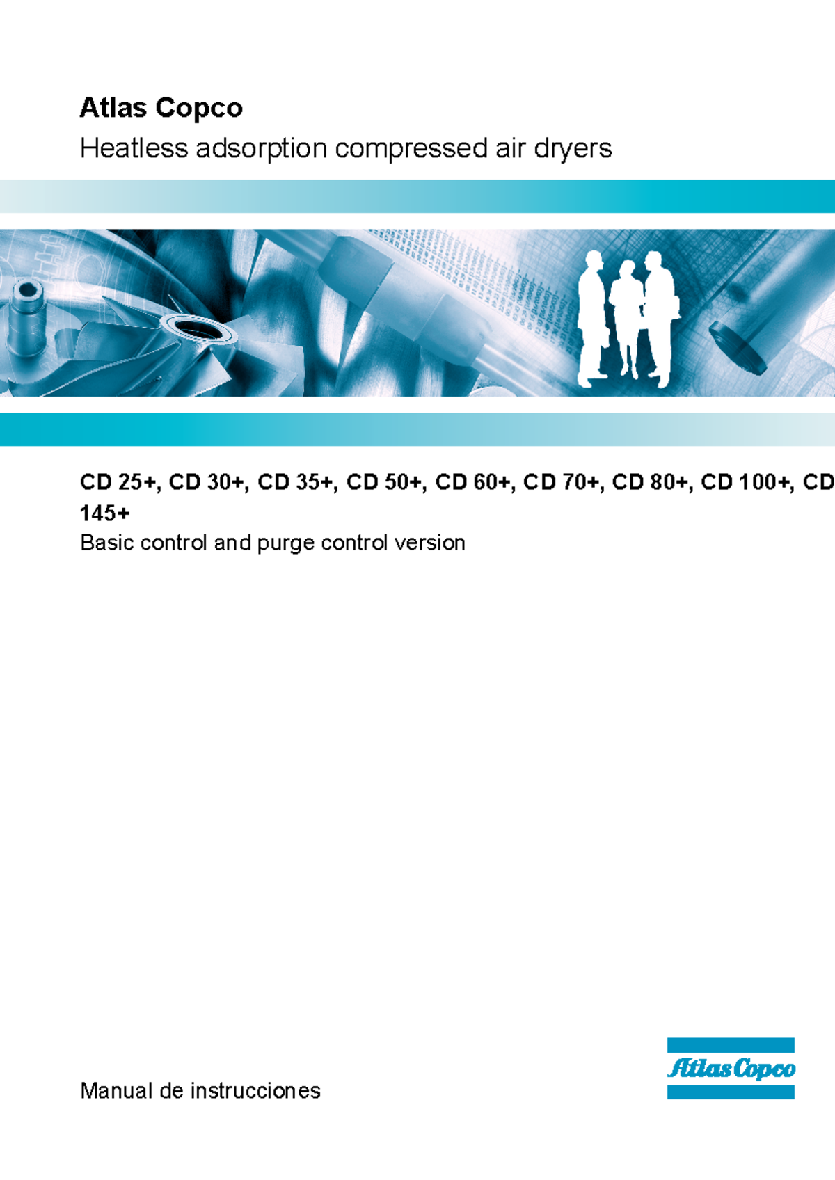 Cd 25+ - manual - Atlas Copco Heatless adsorption compressed air dryers ...