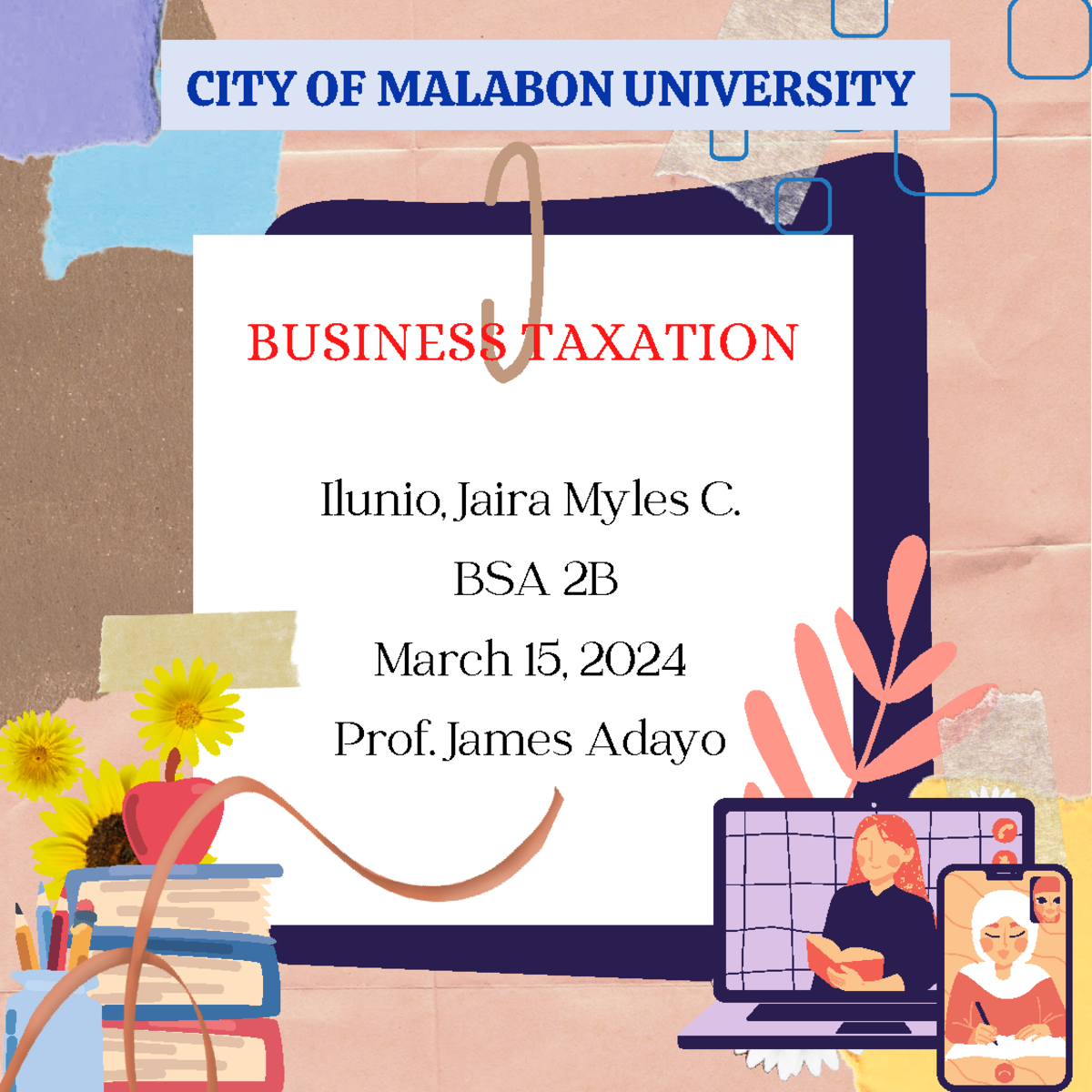 20221119 154420 - For efficient learning of bsa students - Bachelor of ...