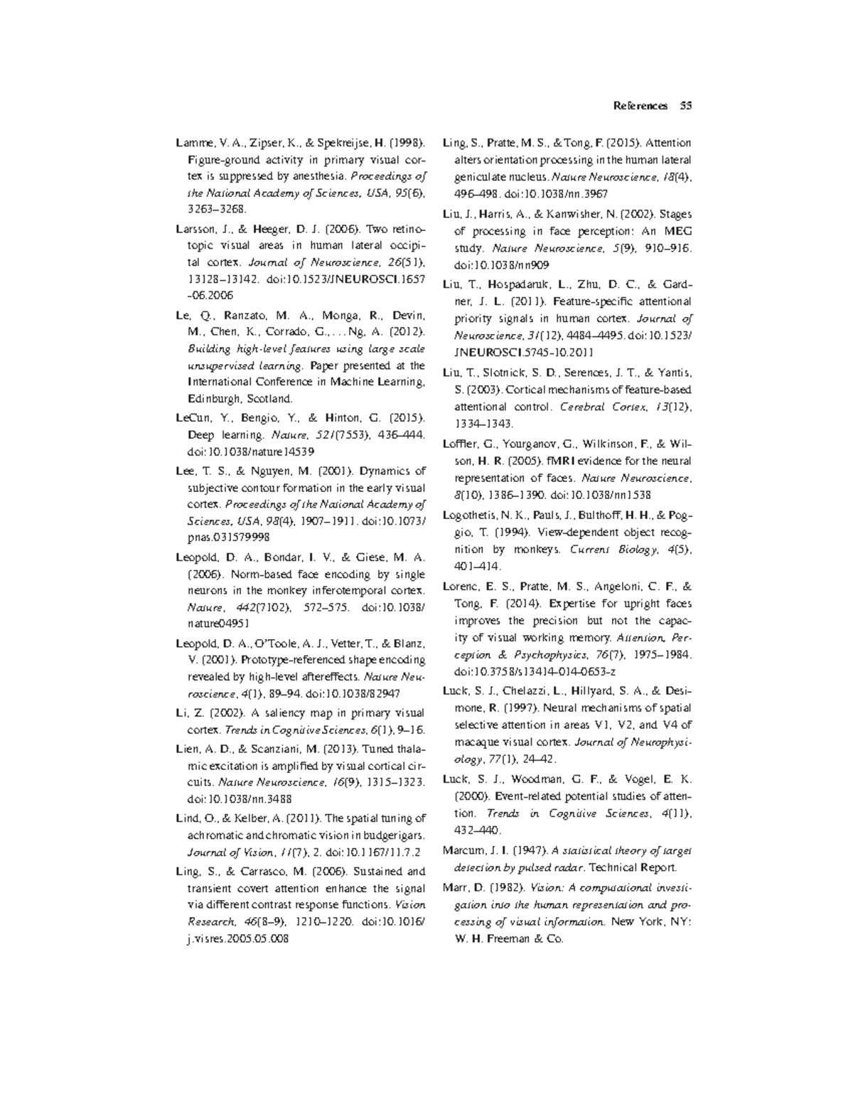 Handbook of experimental psychology and cognitive neuroscience 19 ...