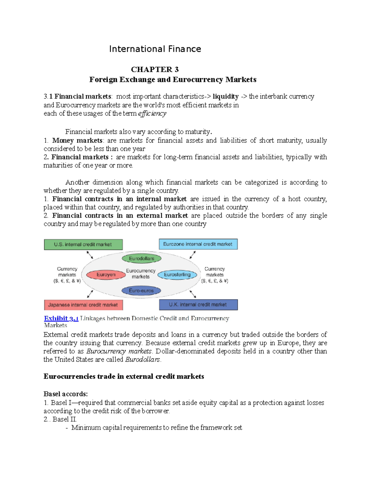 Chapter 3 - International Finance CHAPTER 3 Foreign Exchange and ...