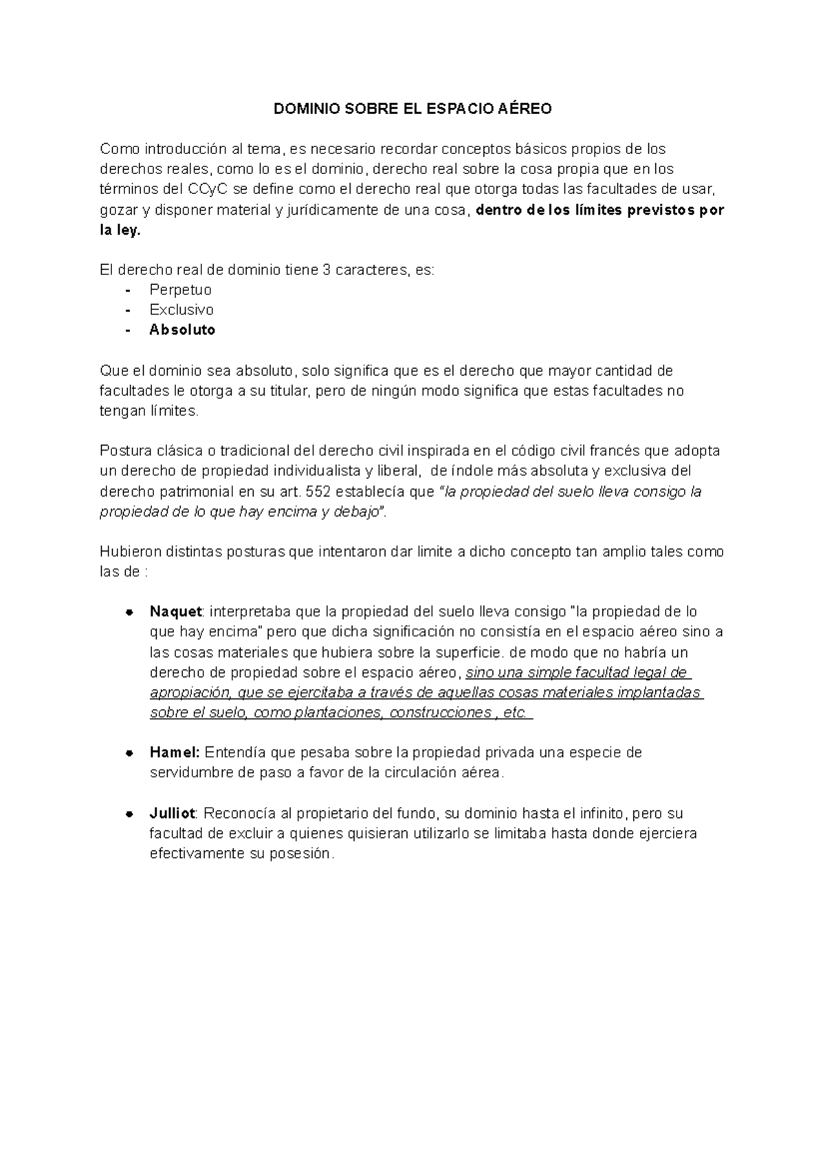 Dominio Sobre el Espacio Aereo - DOMINIO SOBRE EL ESPACIO AÉREO Como ...