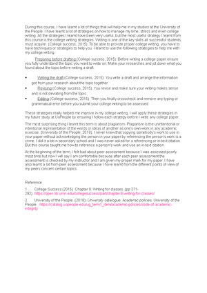 Unit 3 Time Management, Graduation, and Career Planning - Discussion ...