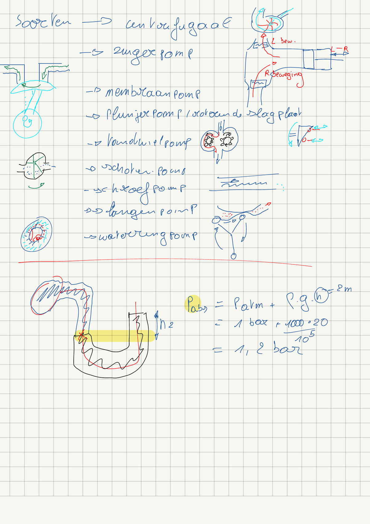 Notas om te leren pomp - alle oefeningen opgelost uit het boek - pompen ...