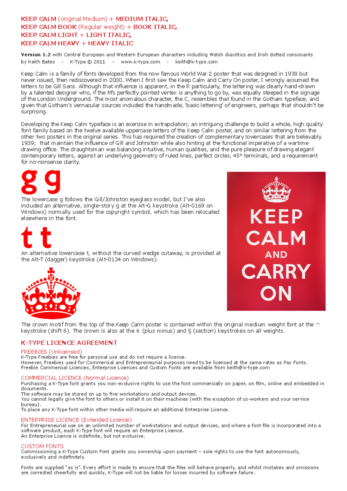 Keep Calm Read Me - KEEP CALM (original Medium) + MEDIUM ITALIC, KEEP ...