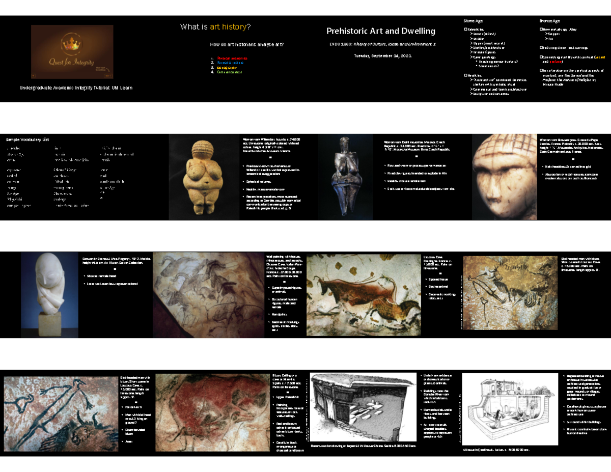 1 EVDS1660 Slide Lecture 1 - Undergraduate Academic Integrity Tutorial ...