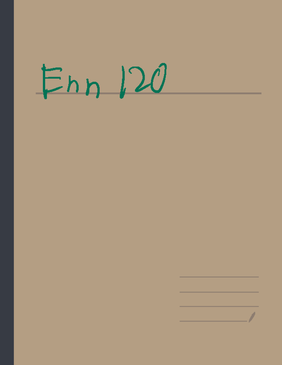 Engineering - The entire fall 2022 Eng 120 class. Notes worked out ...