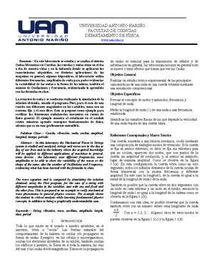 Plantilla IEEE - FORMATO - Plantilla para la presentación de los informes de laboratorio Formato ...