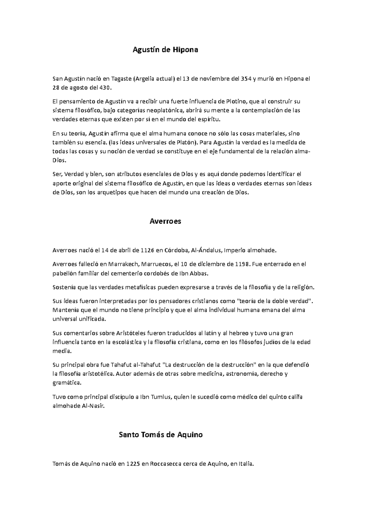 Agustín de Hipona - dedf3f3r - Agustín de Hipona San Agustín nació en ...