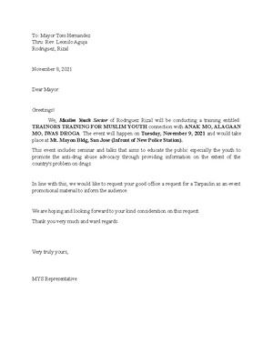 Sample photo request letter Sample photo request letter Sample photo ...