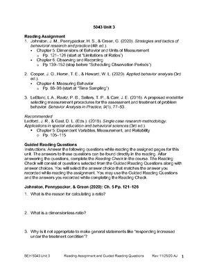 UNIT 7 Multielement Designs Notes - UNIT 7 MULTIELEMENT DESIGNS NOTES 7 ...