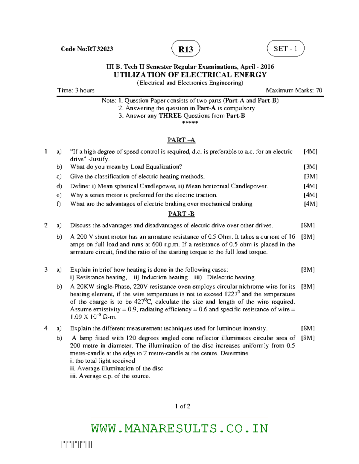 RT32023042016 - **** - III B. Tech II Semester Regular Examinations ...