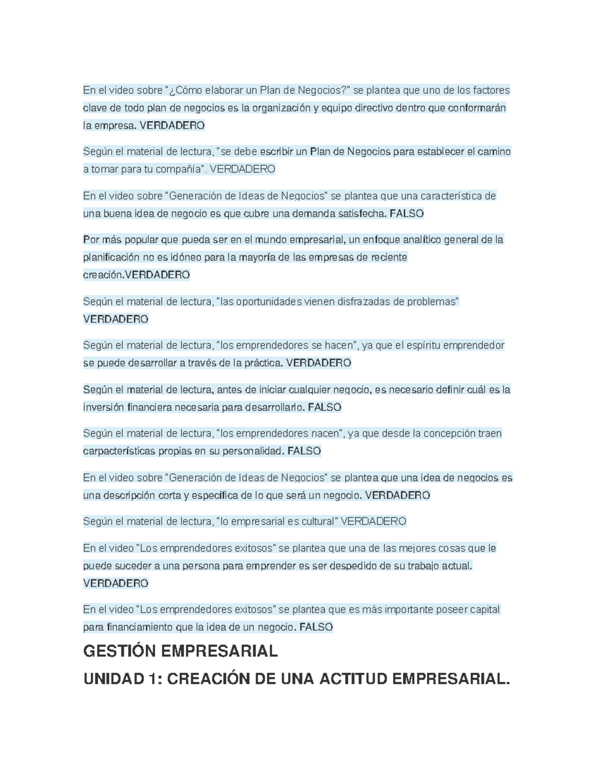 Unidad 1-Gestion Empresarial - Warning: TT: undefined function: 32 Warning: TT: undefined ...