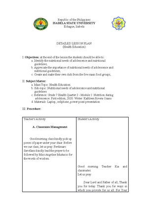 LAC Session Accomplishment Report - Department of Education Region 02 ...