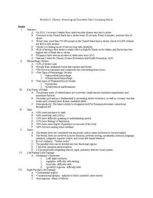 Module 6 (Lecture Notes) - Module 6 (Lecture Notes) Multiple Sclerosis ...